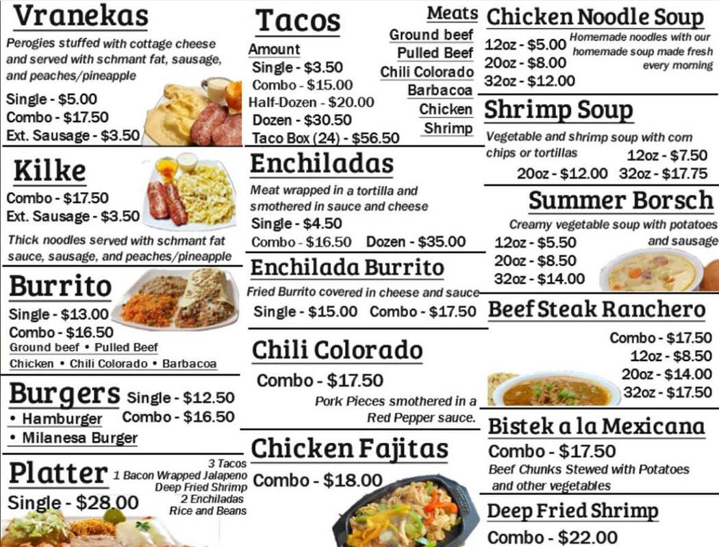 Mexican food and Mexican Mennonite food in southwestern [Ontario ...