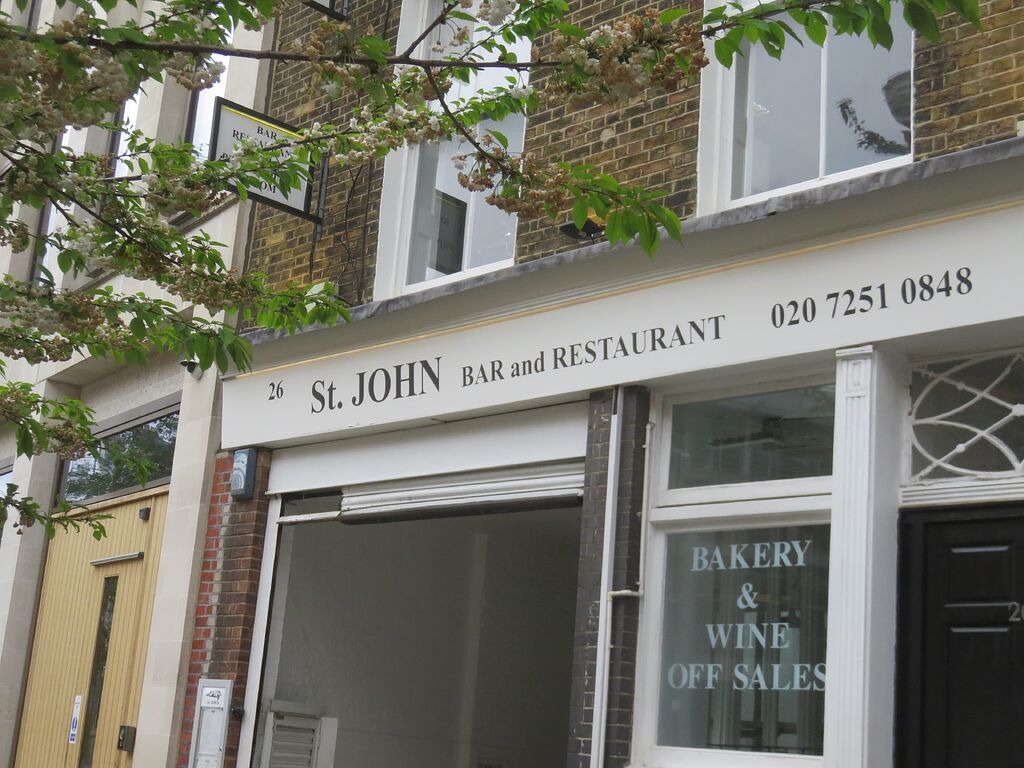 2024 European Food Crawl - London……..Lunch at Michelin 1* St. John ...