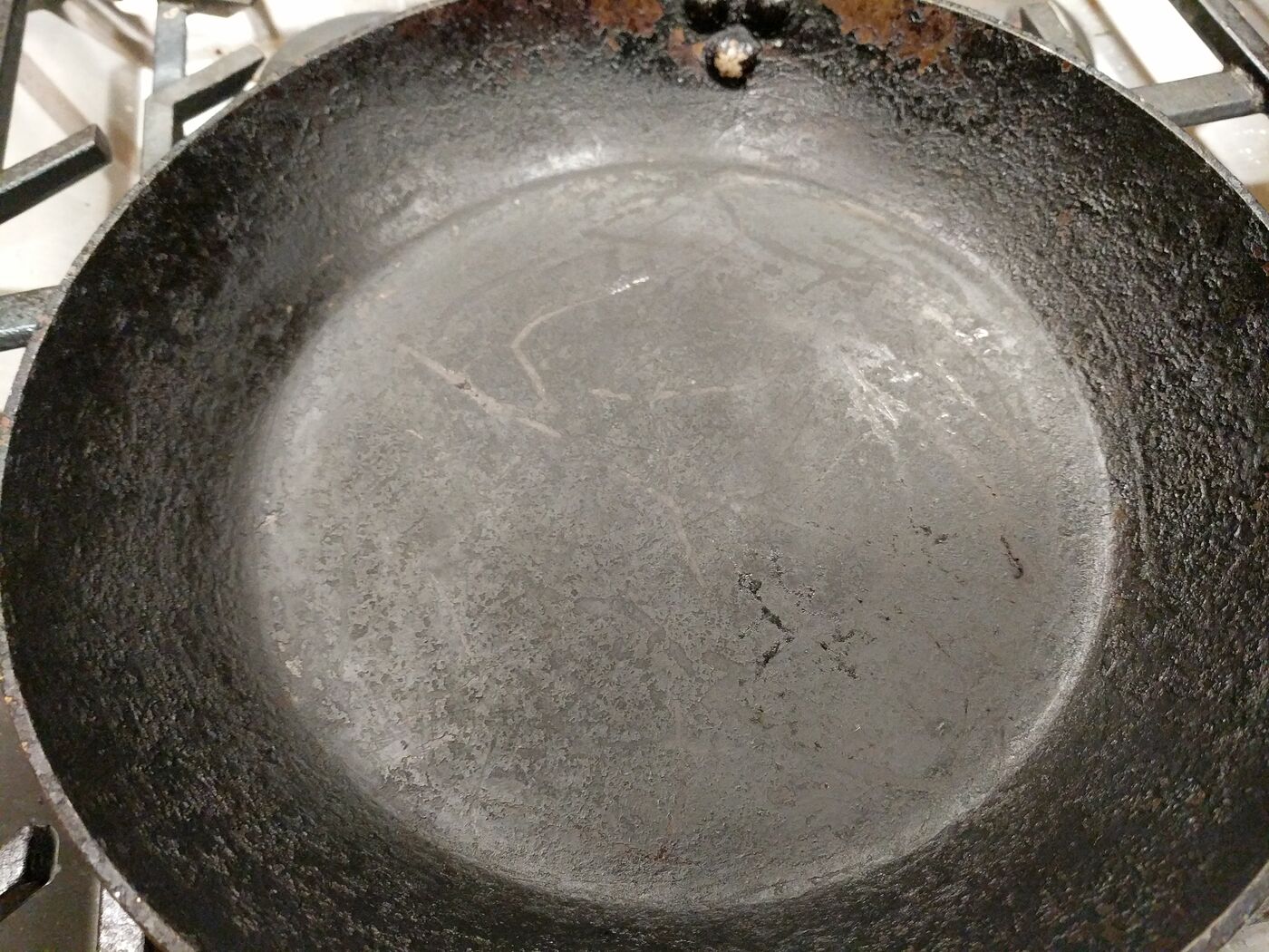 Carbon steel pan - rough surface. Fail? - Cookware - Hungry Onion