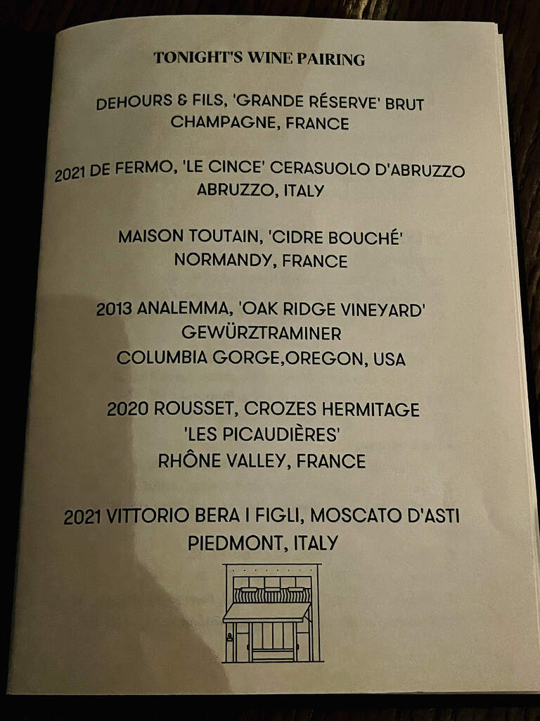 10 Years on Walnut Street Tasting Menu [Philadelphia, Center City] - DC ...