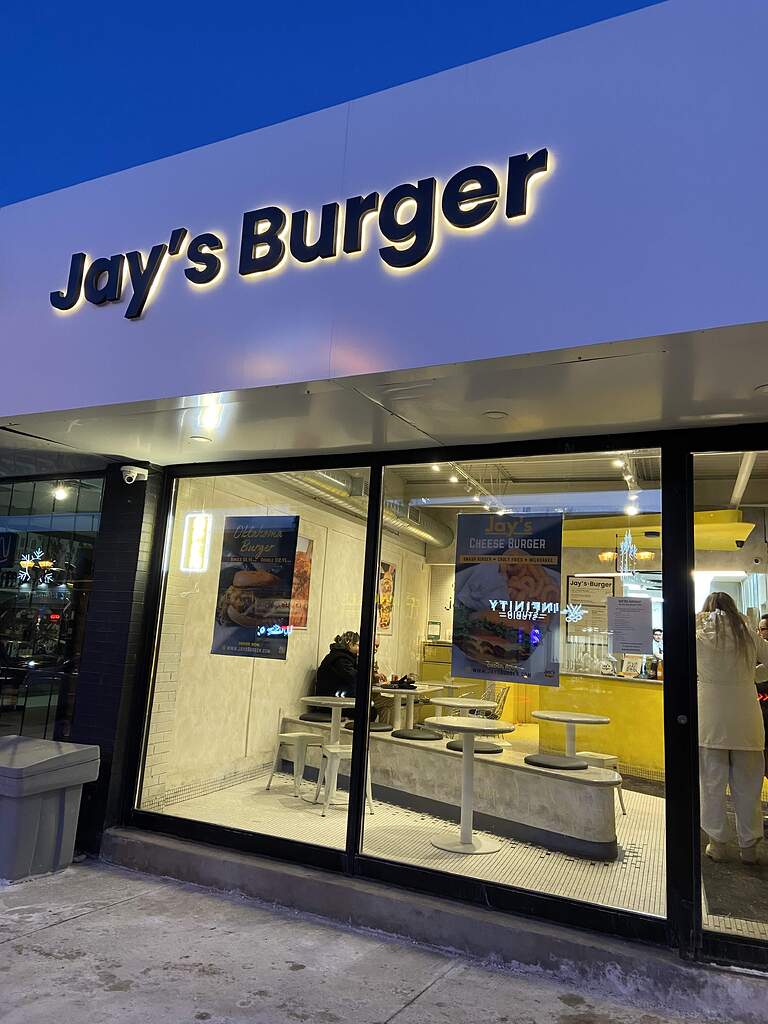 " JAY'S BURGER. Richmond Hill " - Angus Beef Smash Burger Joint ...