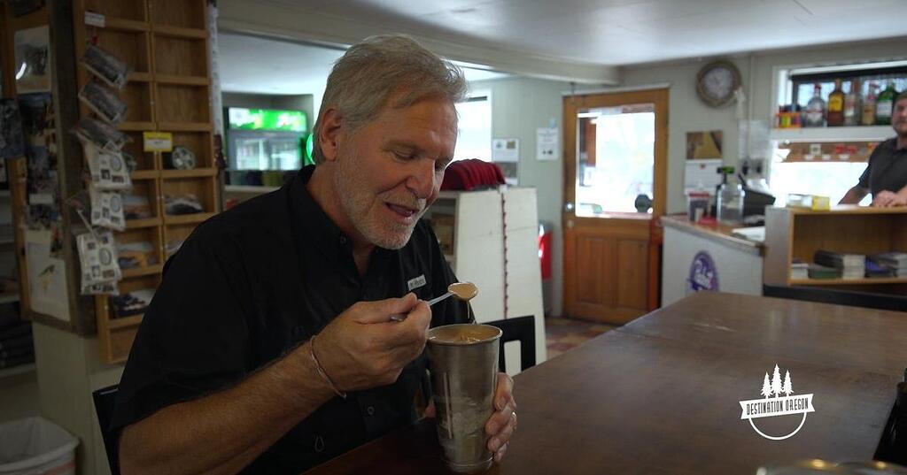 A legendary milkshake awaits in the heart of the Oregon desert ...