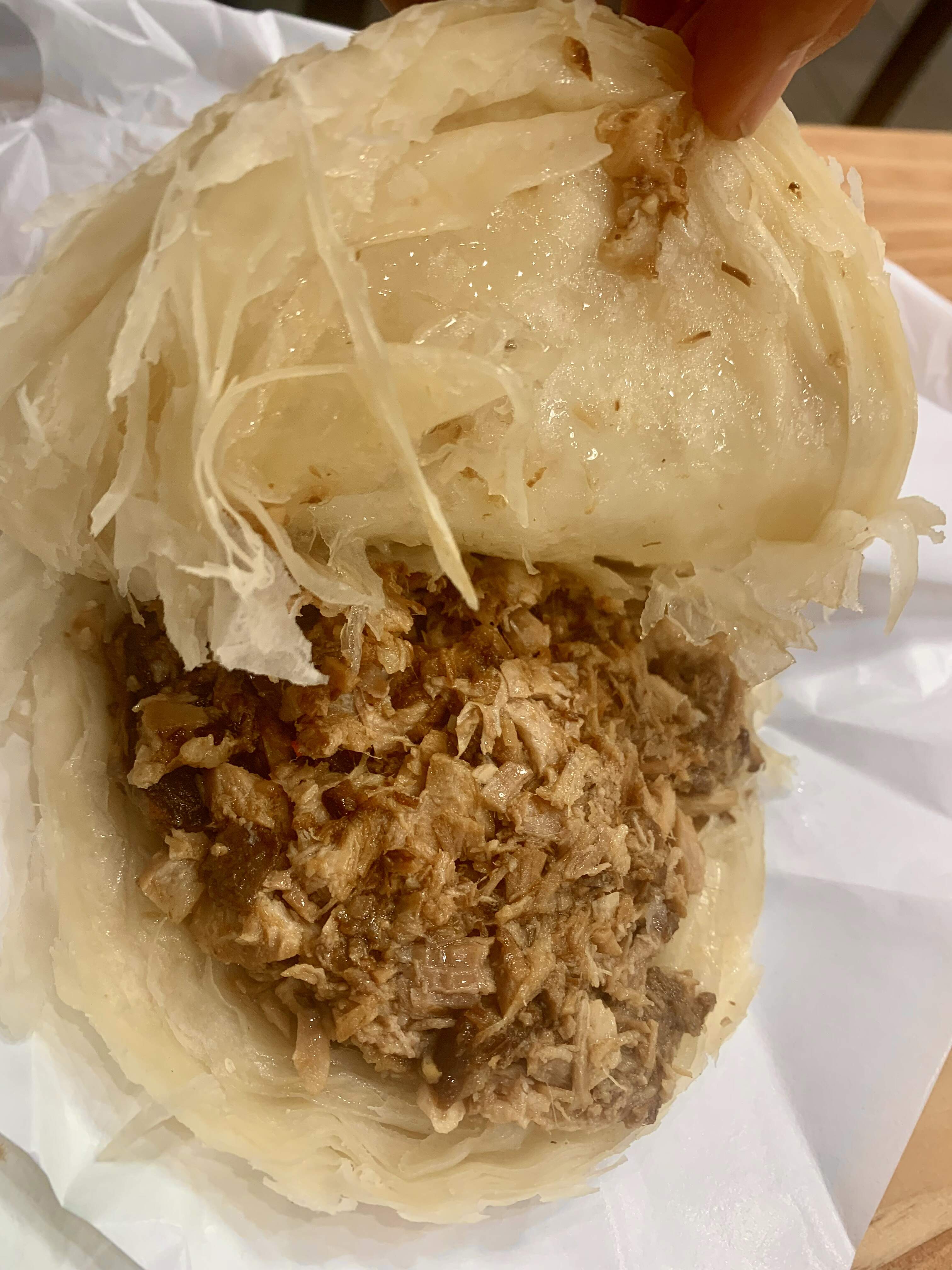 [Kuala Lumpur, Malaysia] Meat-filled buns from Mon Chinese Beef Roti ...